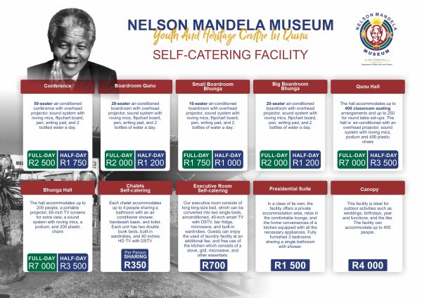 Accommodation And Facilities – Nelson Mandela Museum